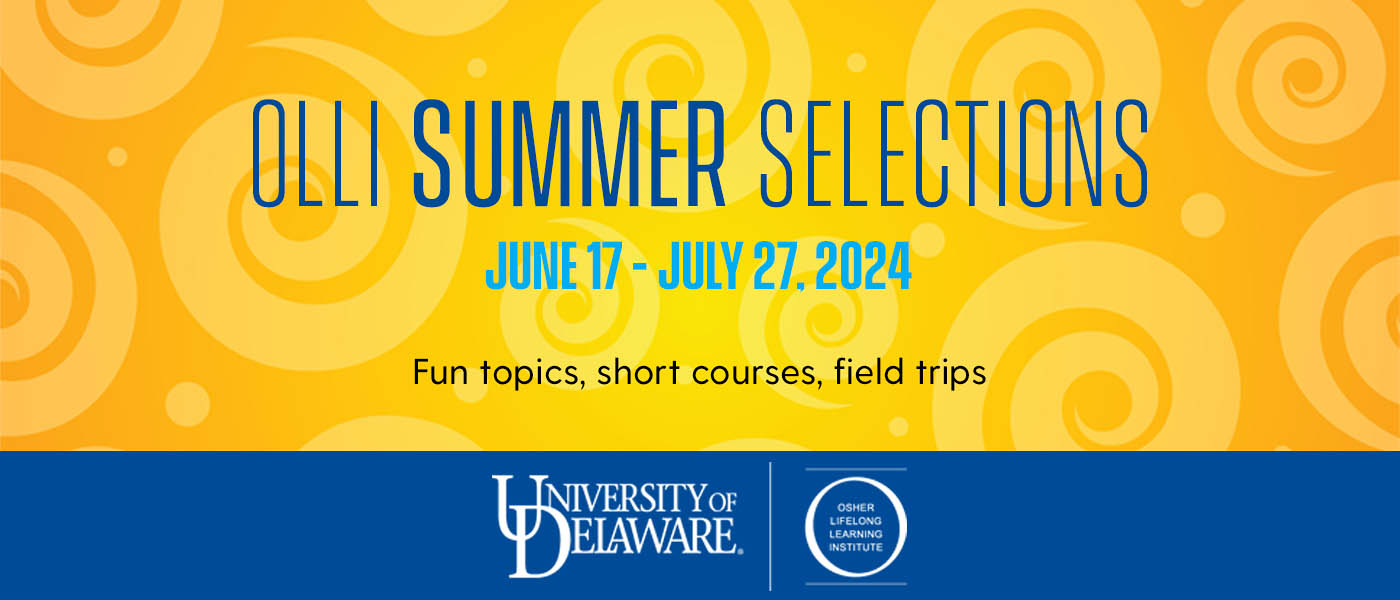 Join us at OLLI! - Osher Lifelong Learning Institute